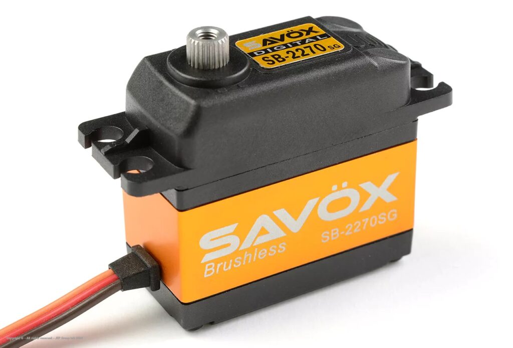 Savox Digital Servo Brushless Motor High Voltage Steel Gears (Std. Size ...