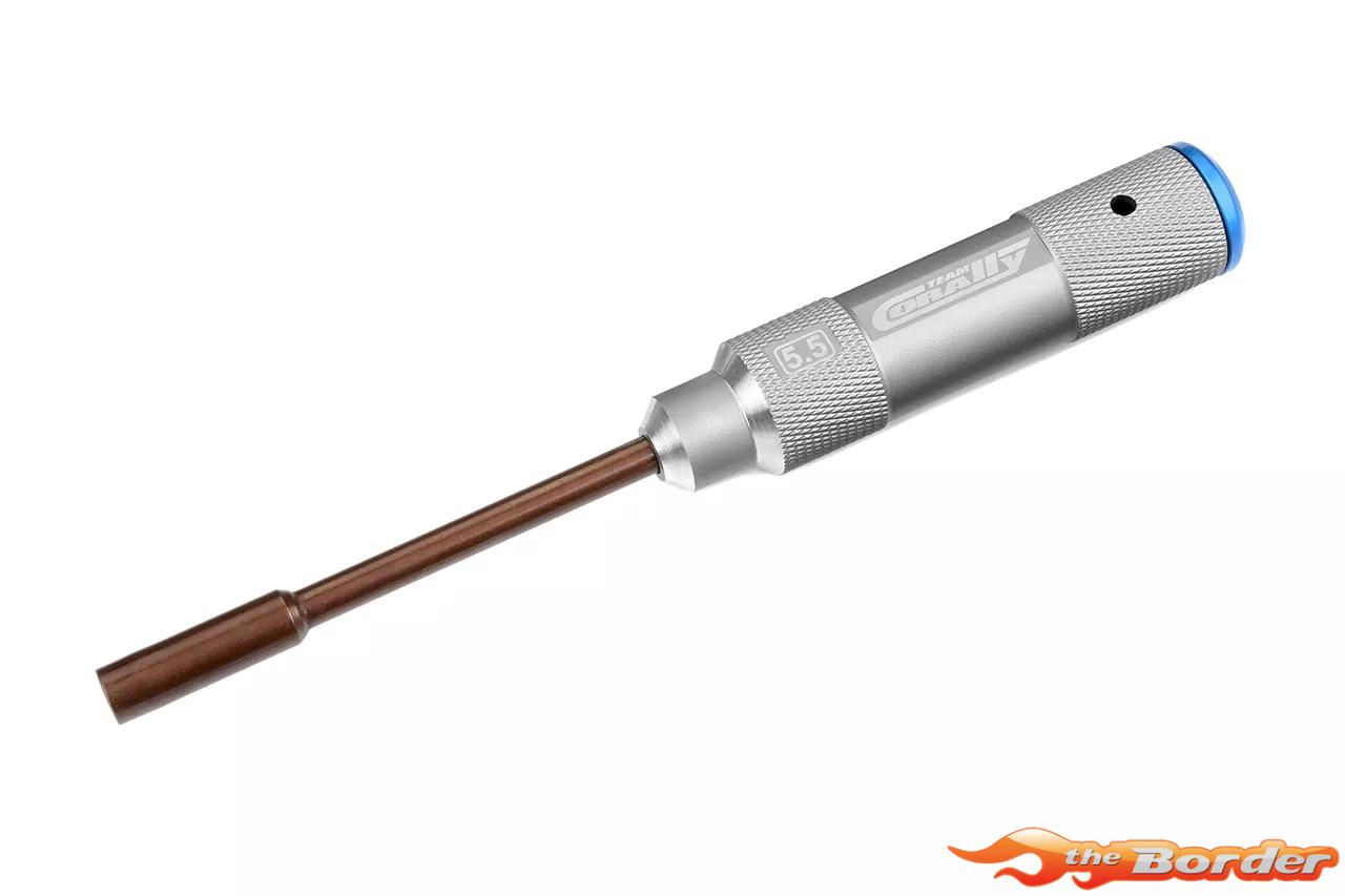 Team Corally Factory Pro Tool Hardened Tip Alu Grip Nut Driver M3 5.5mm ...