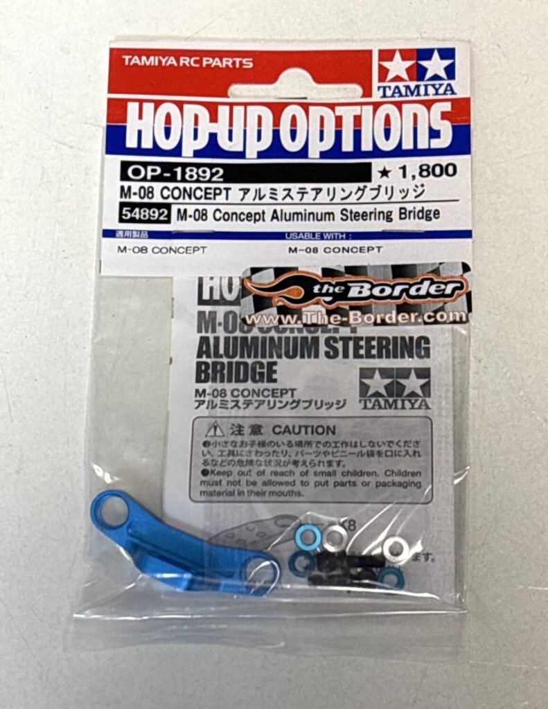 Tamiya M08 Concept Alu Steering Bridge 54892