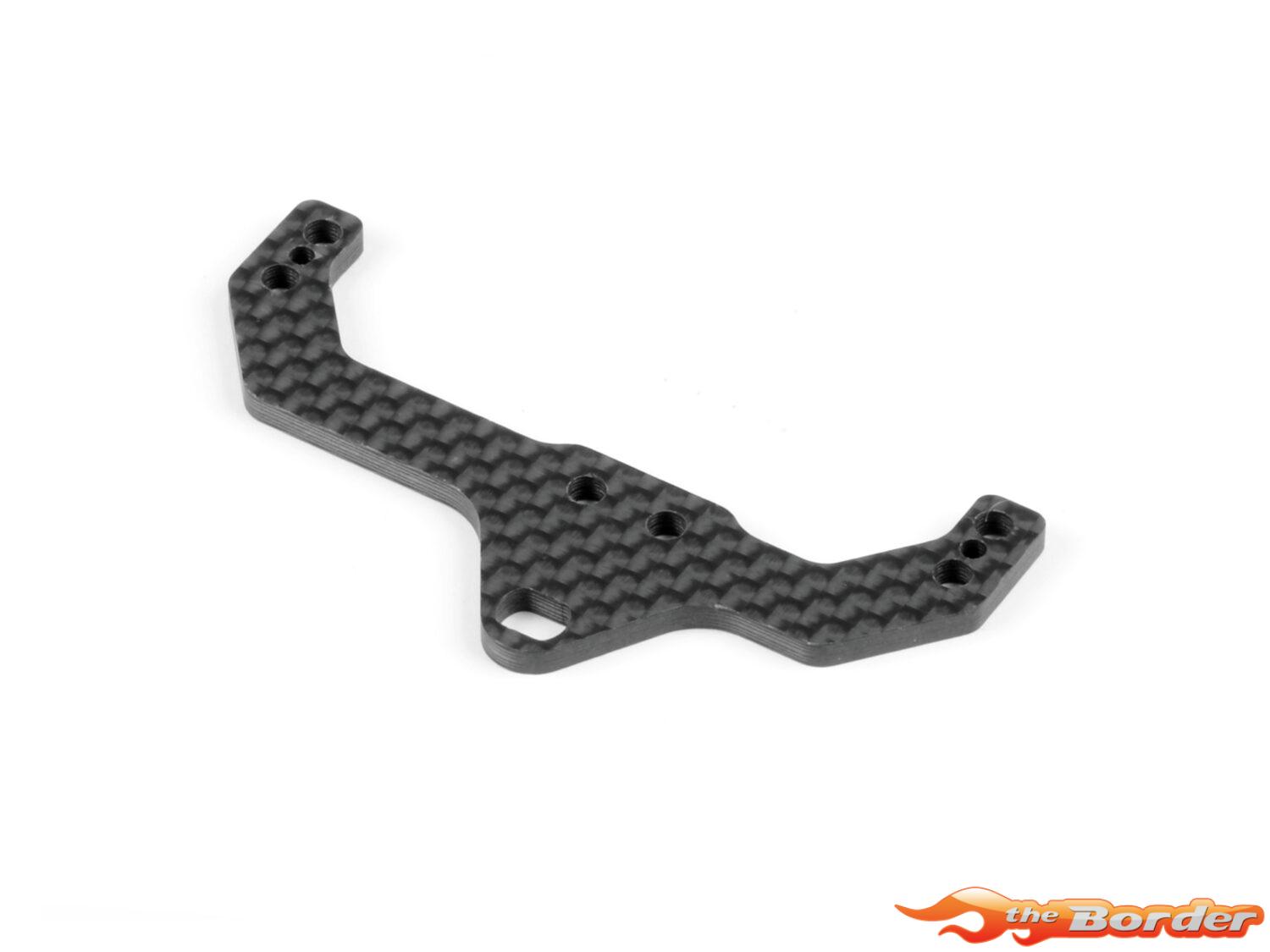 XRAY X10'22 Graphite Rear Pod Upper Plate 2.5mm 373553