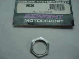 Serpent ALu NUT M19-R 9636