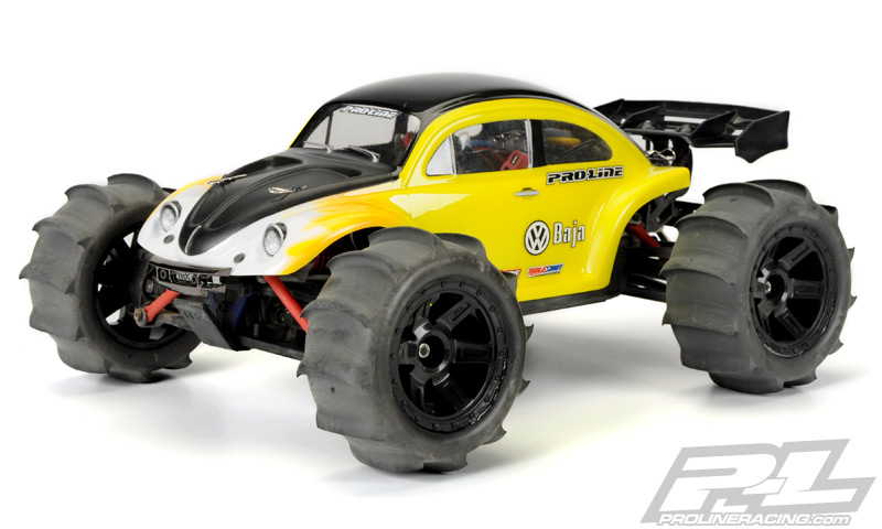Proline Sling Shot 2.2 Sand Tires Mounted on Desperado Wheels (2 ...