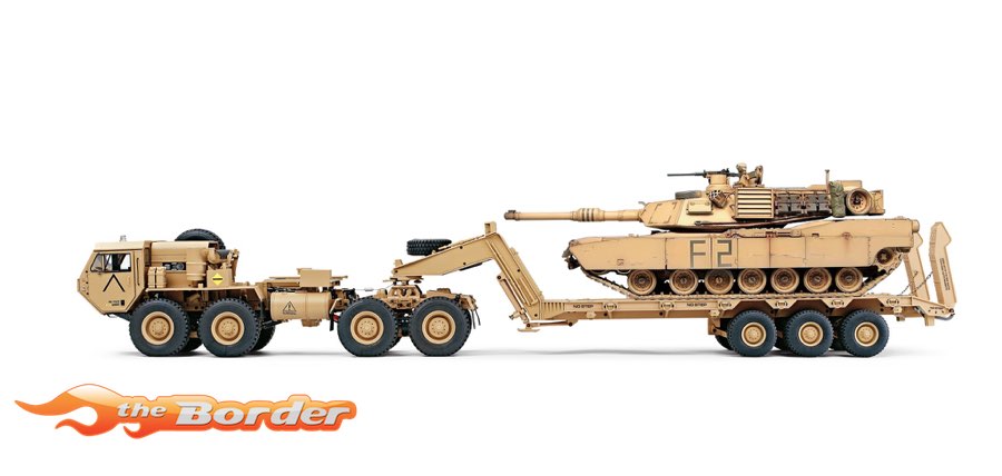 HG US Military Semi Trailer 1:12 Sand RTR Color HG-P806