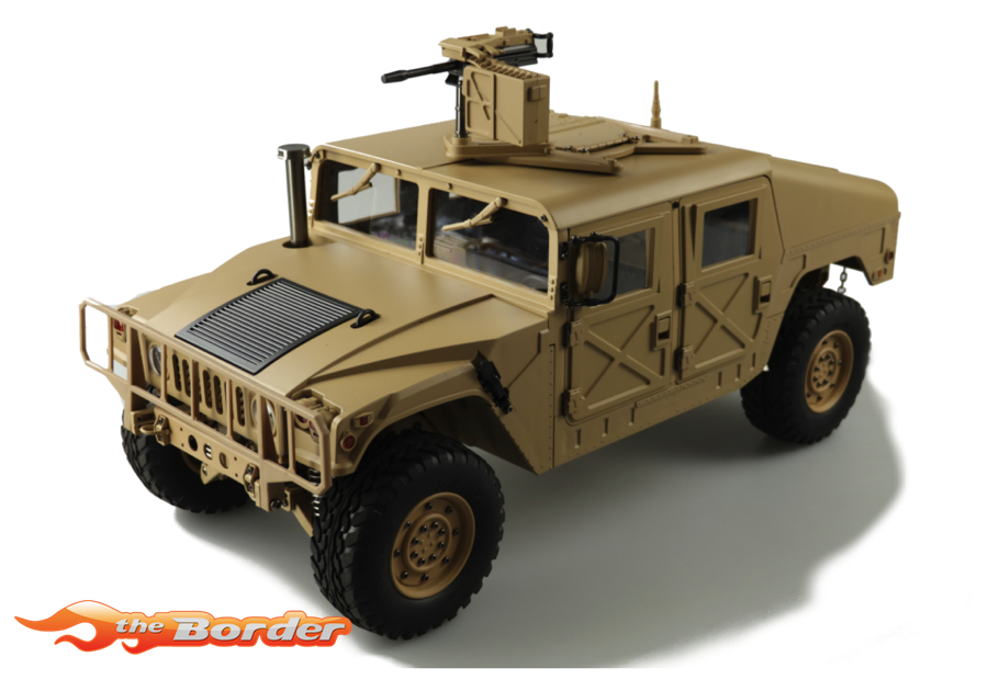 HG P408 RTR 16ch 4X4 U.S. Military Truck Sand Color Humvee