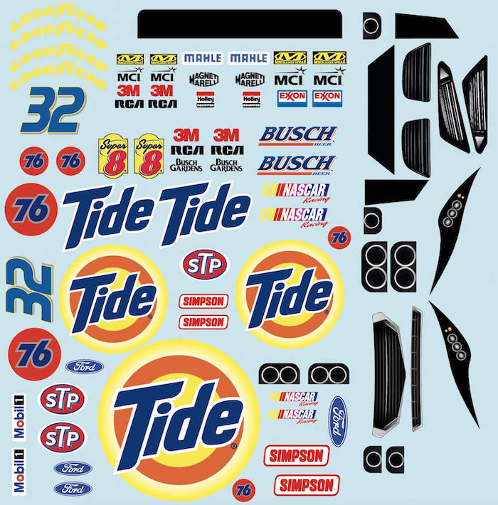 Nasc. Tid. Livery for 1/12 Car BRPD1514