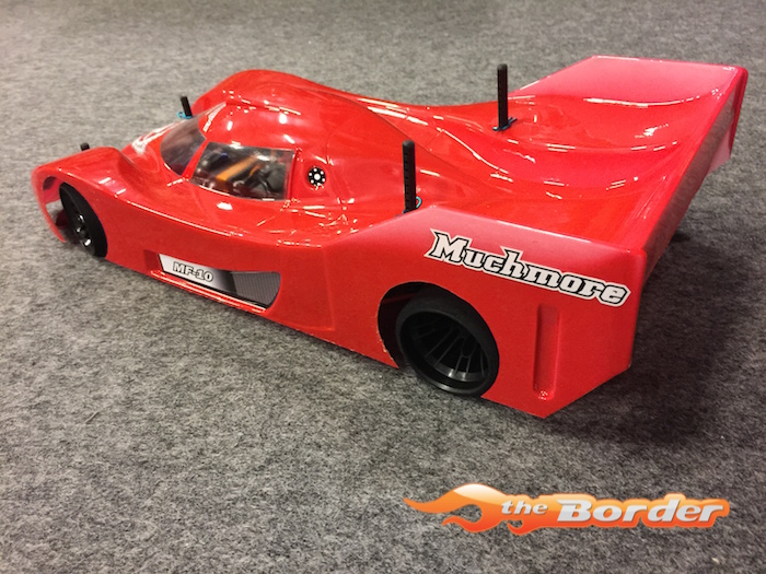 Mon-Tech MF-10 200mm Pan Car Bodyshell Asphalt 015-005