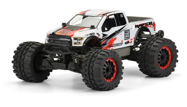 ProLine 2017 Ford F-150 Raptor Clear Body for Stampede 3470-00