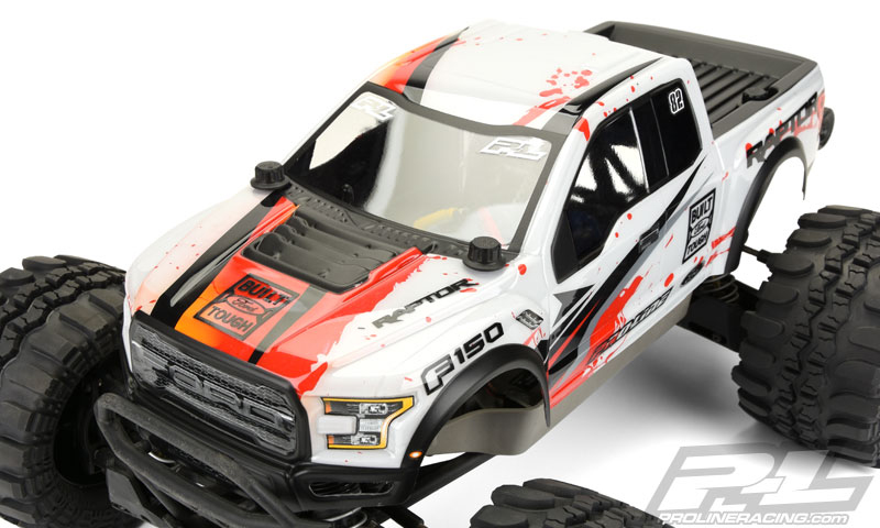 ProLine 2017 Ford F-150 Raptor Clear Body for Stampede 3470-00