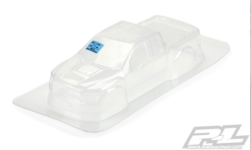 ProLine 2017 Ford F-150 Raptor Clear Body for Stampede 3470-00