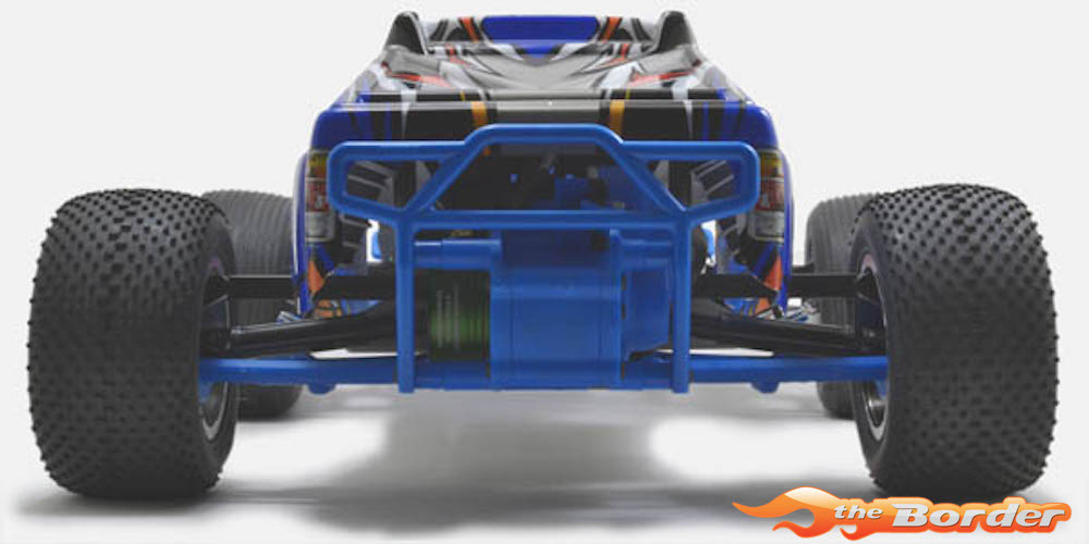 RPM Rear Bumper Black (Rustler, requires Wheelie Bar) 70812