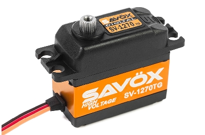 Savox Super Speed Titanium Gear Digital Coreless Servo SV-1270TG