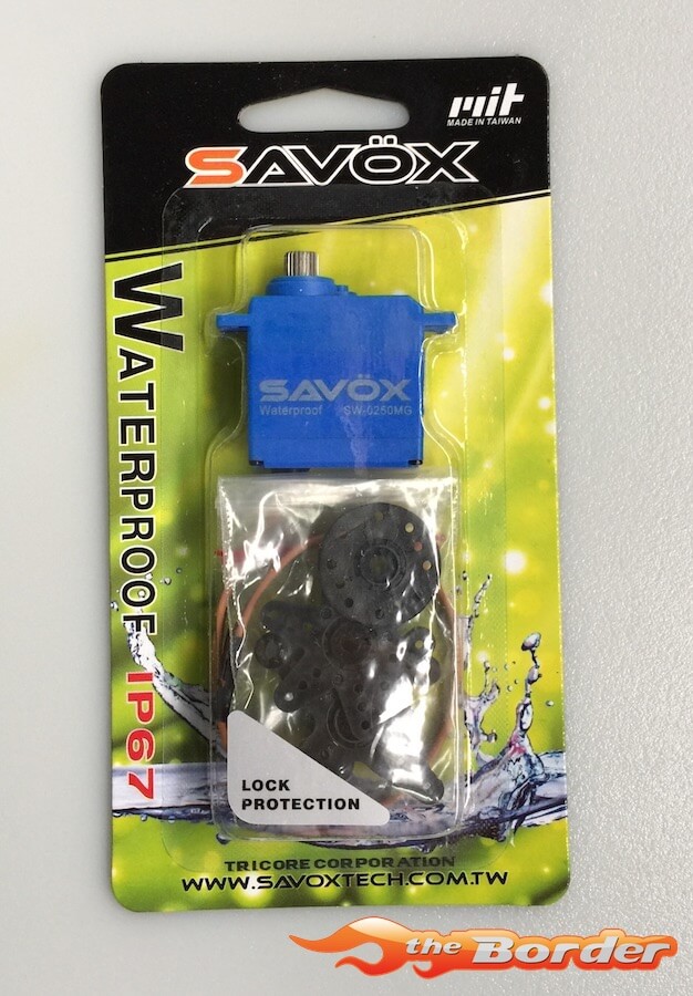 Savox Waterproof Mini Servo Metal Gears 10KG/0.11s SW-0250MG