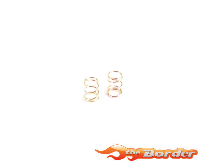 Schumacher Front Spring Gold Super Hard - Atom 2 (2) U7889
