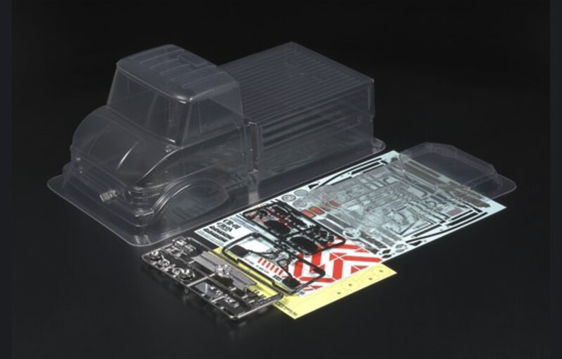 Tamiya 1/10 Clear Body Mercedes-Benz Unimog 406 Series 51358