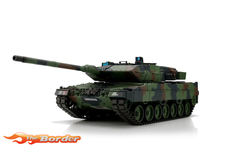 Torro 1/16 RC Leopard 2A6 camo BB+IR (Metal Tracks)
