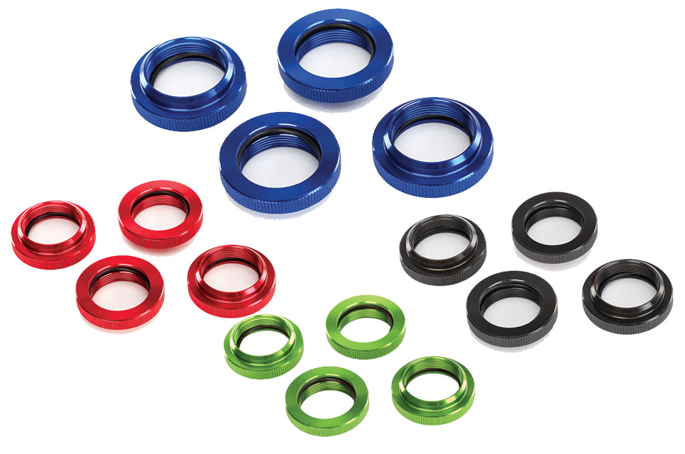 Traxxas Spring Retainer Adjuster Anodized Alu GTX Shock 7767