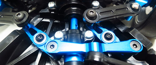 Yeah Racing Alum. Ball Bearing Steering Set For Tamiya TT02-042BU