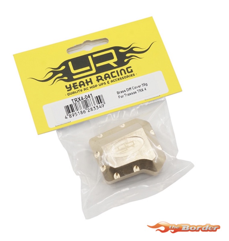Yeah Racing Brass Diff Cover 65g For Traxxas TRX-4 TRX4-041