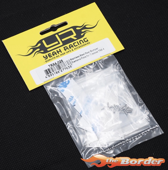 Yeah Racing Metal Rear Bumper Plate For Traxxas TRX-4 TRX4-028