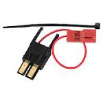 Traxxas Connector, power tap (with cable) (short)/ wire tie 6543