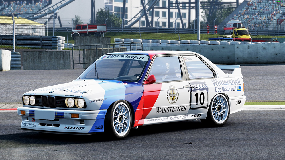 BMVV E30 Livery for 1/12 Car BRPD1529
