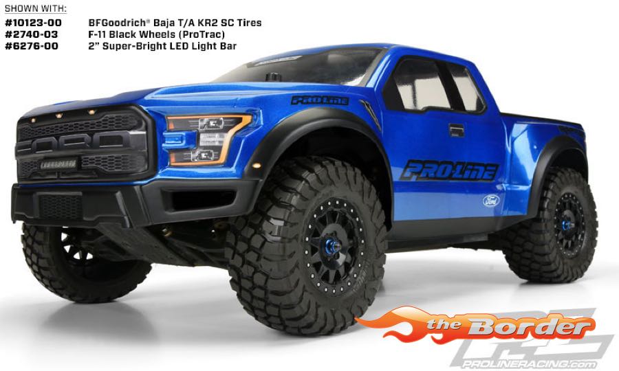 Proline body 2017 Ford F-150 Raptor voor Slash 2WD & Slash 4x4 3461-00