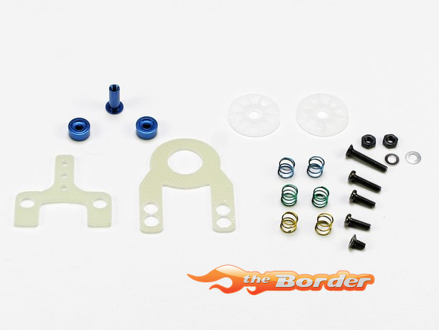 PN Racing Multi Length G10 Disk Damper Set Black MR2060K