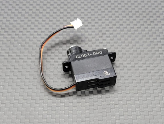 GL Racing Servo Alloy Case Hi-Speed Metal Gear