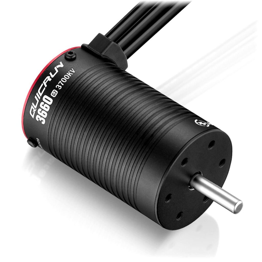 Hobbywing Quicrun 3660SL 3700KV Black G2 Sensorless Brushless Motor ...