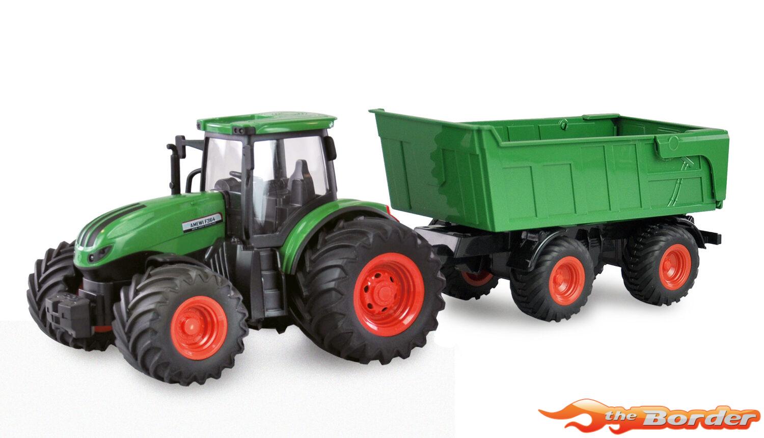 Amewi 1/24 RC Tractor met kiepwagen & licht 22635