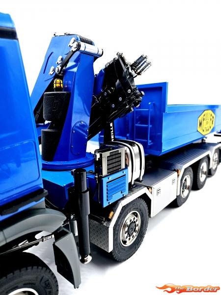 FM Mercedes-Benz Arocs 10x10 Hydraulisch 1/14 met Laadkraan