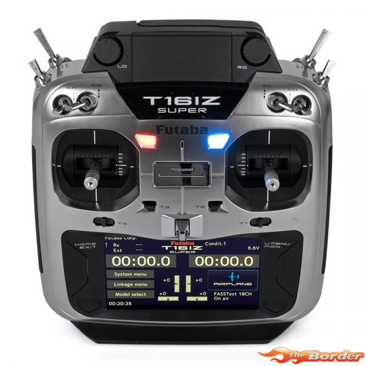 Futaba T16IZ-SUPER Radio R7208SB - FASSTest, T-FHSS, S-FHSS