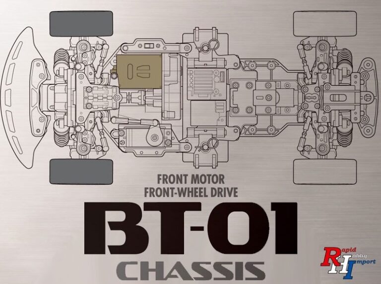 Tamiya Porsche 911 Carrera RSR 2.8 - BT-01 Chassis Kit 58740