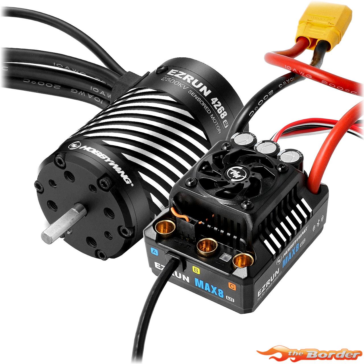 Hobbywing Ezrun MAX8 G2S Combo met 4268SD 2500kV 38020375
