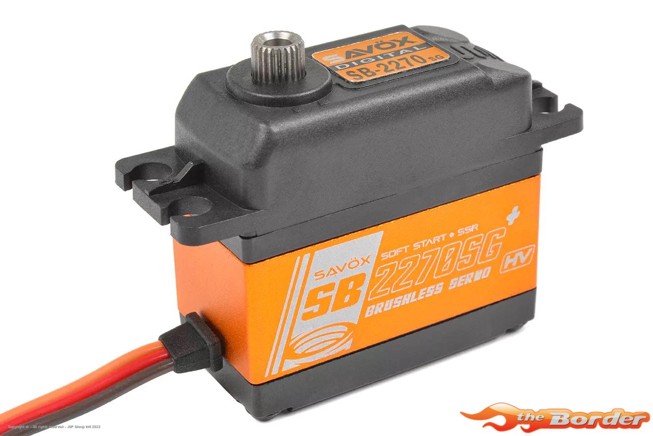 Savox Digital Servo Brushless Motor High Voltage Steel Gears (Std. Size ...