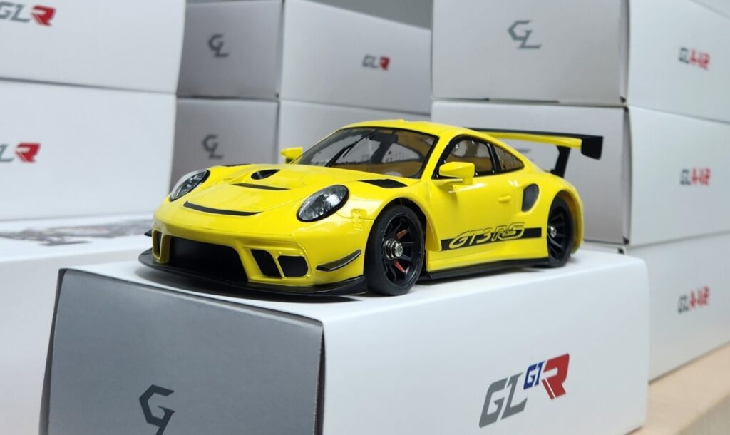 GL Racing Mini-Z Body Porsche GT3 Yellow