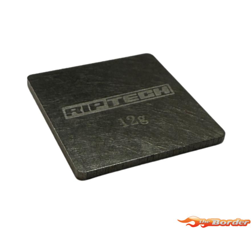 RipTech RC Tungsten Chassis Weight 12g 21x21x1.5mm RTT012G