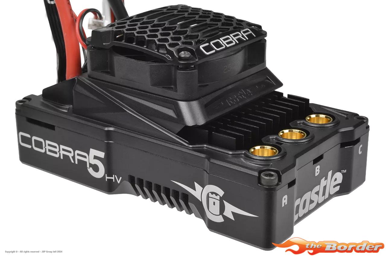 Castle Creations Cobra 5 HV Sensored/Sensorless ESC 6-12S BEC 20A CC ...
