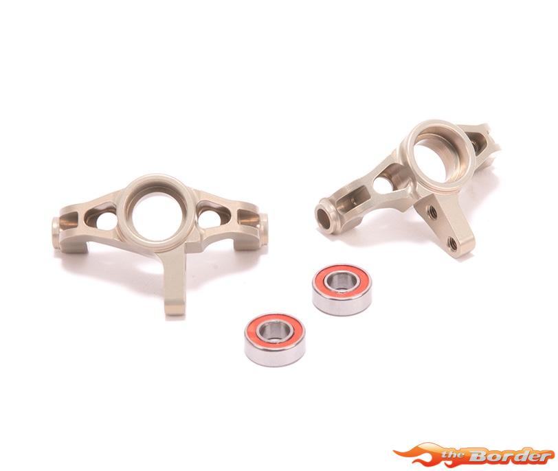 Schumacher Alloy Front Hub Carriers (2) - CAT PB U9339