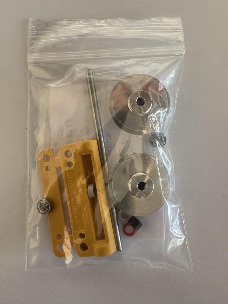 FrankenSlot Front Axle Kit with Wheel Porsche 997 Audi R8 LMS 88977X