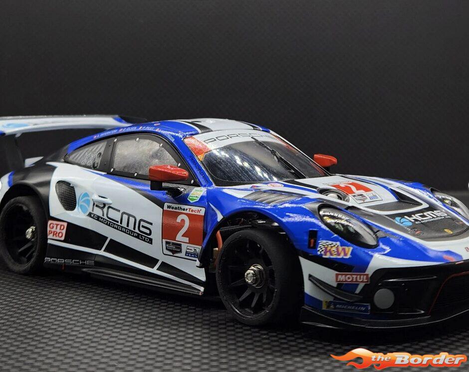 GL Racing 911 GT3 98mm Body Set Limited Edition No.2 Blue