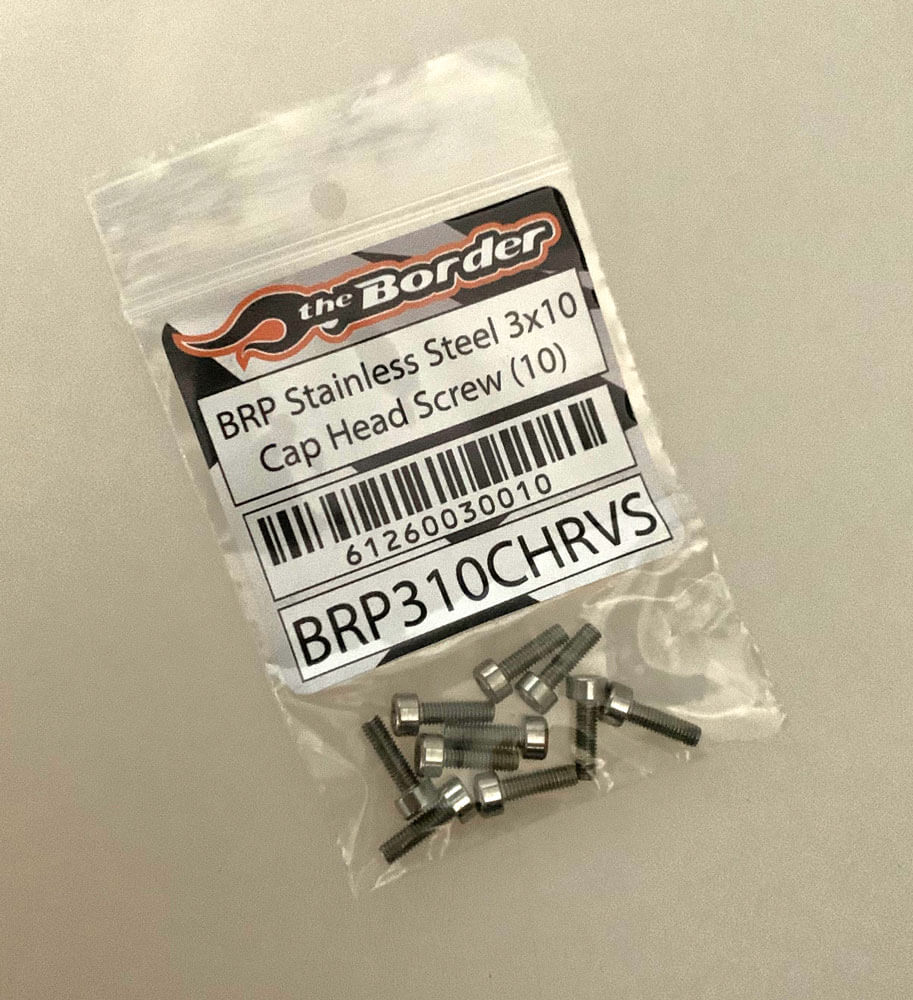 BRP Stainless Steel Screw 3x10 Cap Head BRP310CHRVS