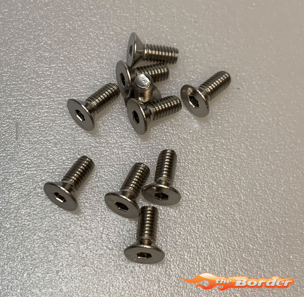 BRP Stainless Steel Screw 4x10 Hex Countersunk BRP410CSRVS