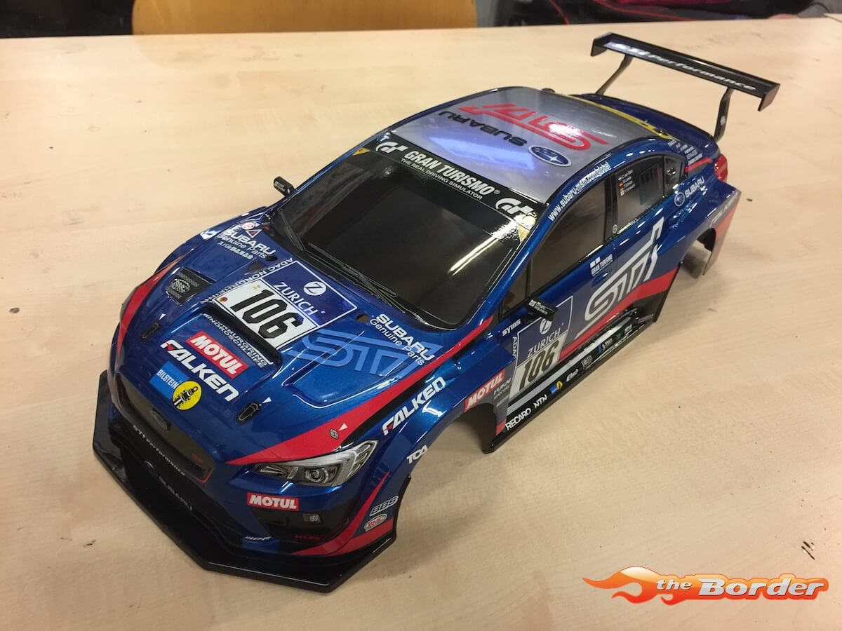 Tamiya Body Set Subaru WRX STI NBR Challenge 51593