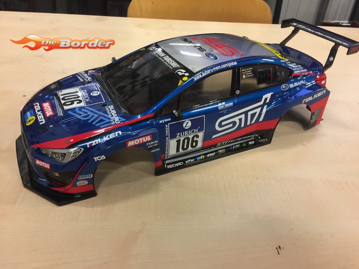 Tamiya Body Set Subaru WRX STI NBR Challenge 51593