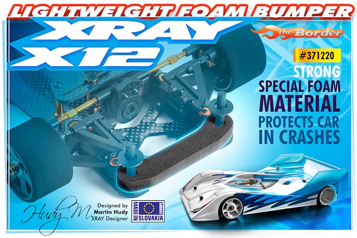 XRAY X12 Foam Bumper 371220